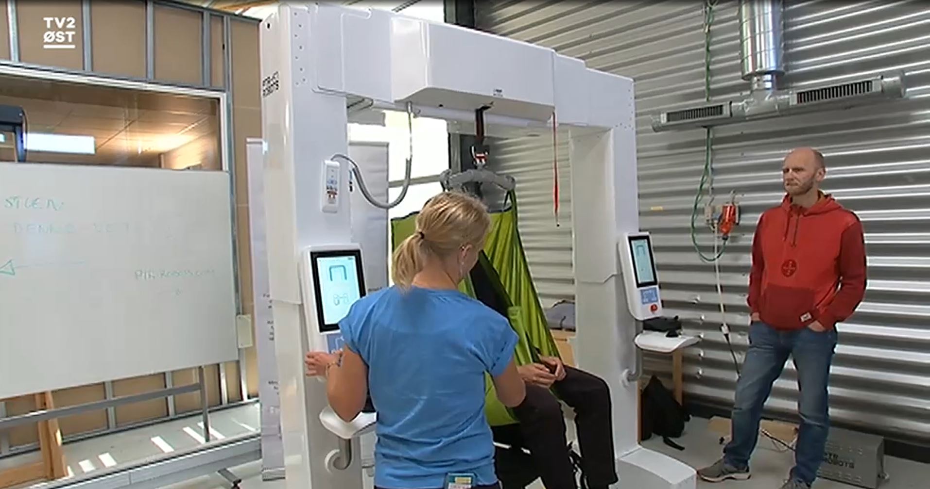 Open hospital event in Koege with PTR Robot demonstrations